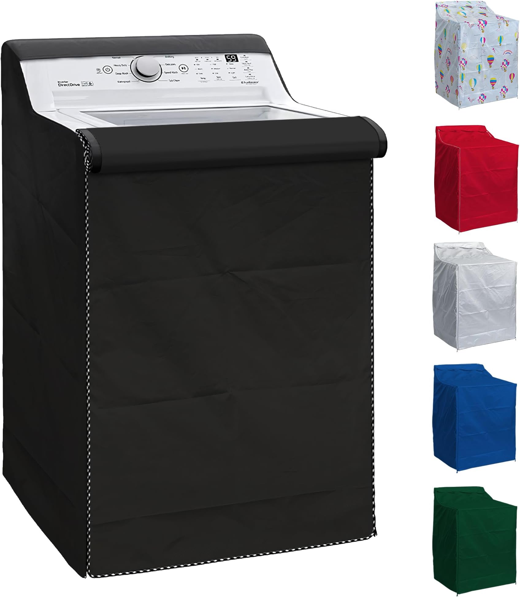 Amazon.com: Washing Machine Cover Waterproof, Fit for Outdoor Top Load ...