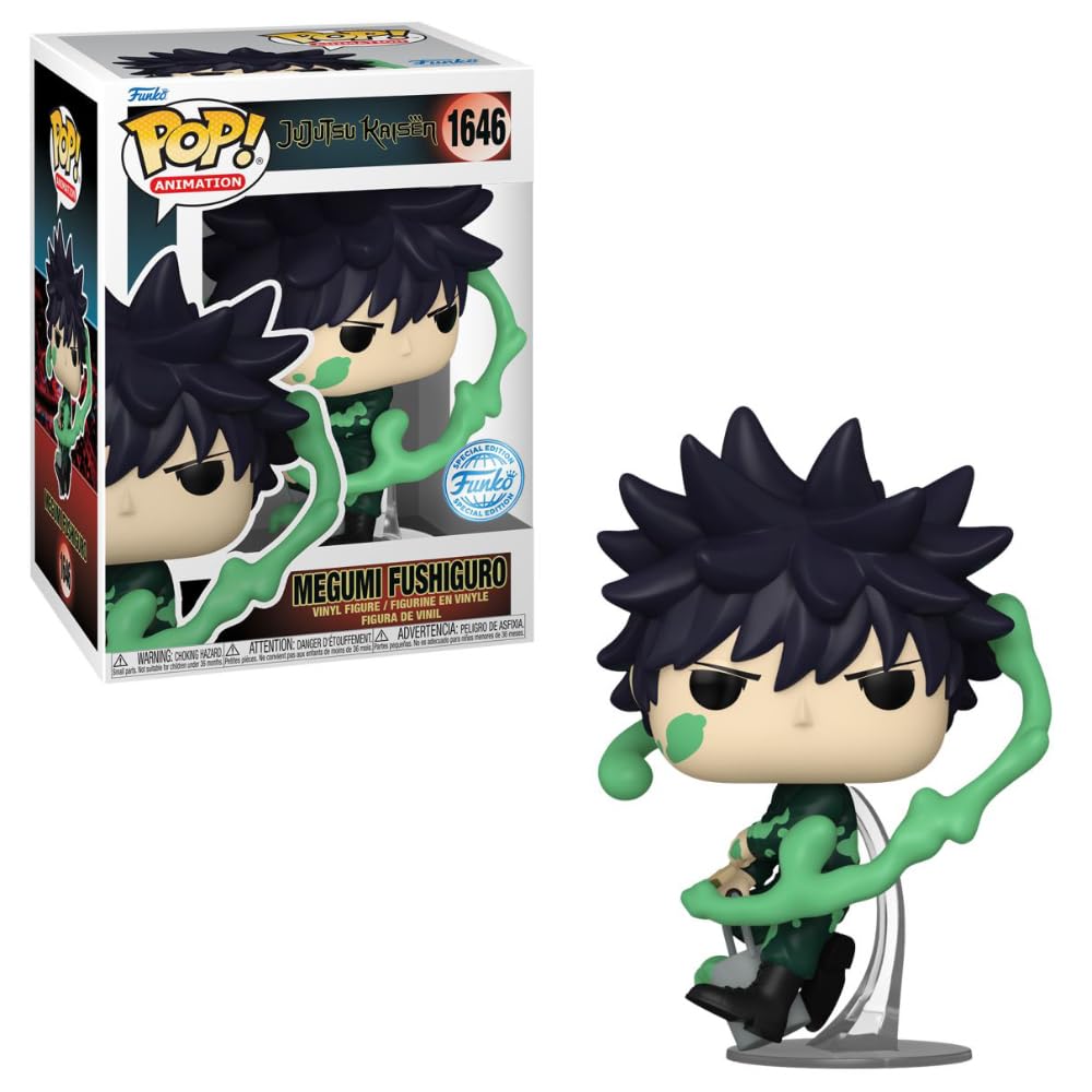 Amazon.com: Funko Pop! Animation Jujutsu Kaisen Megumi Fushiguro Vinyl ...