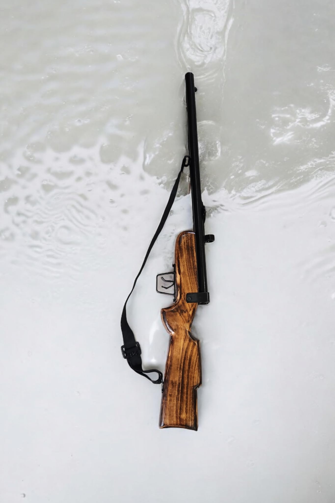 Abexel Wooden Wall Hanging Rifle Showpiece Gun - Vintage Royal Look ...