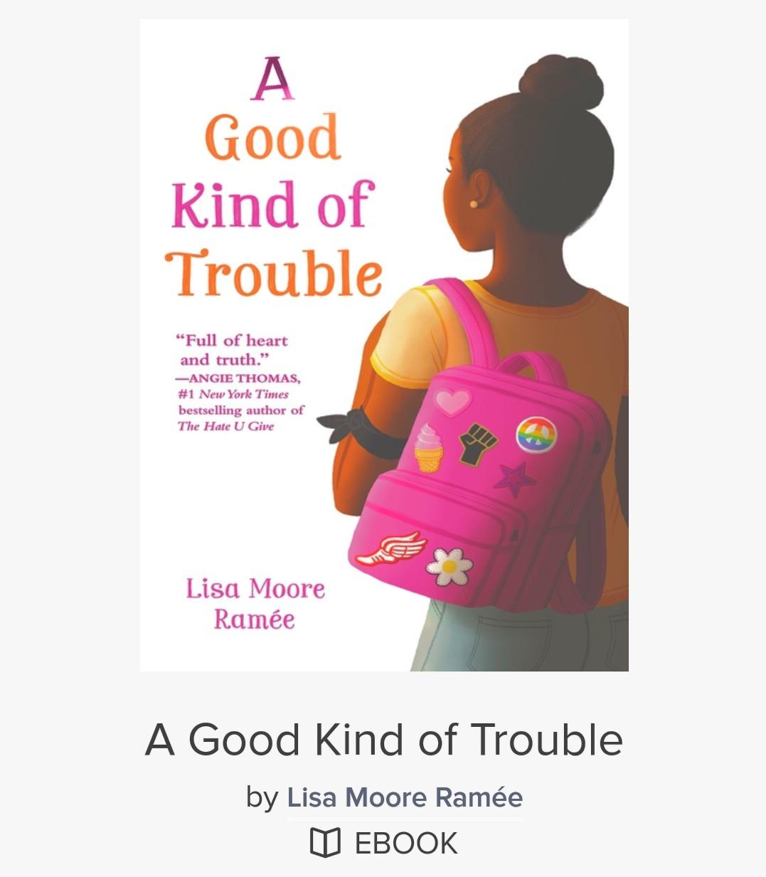 A Good Kind of Trouble: Amazon.co.uk: Ramée, Lisa Moore: 0000062836692 ...