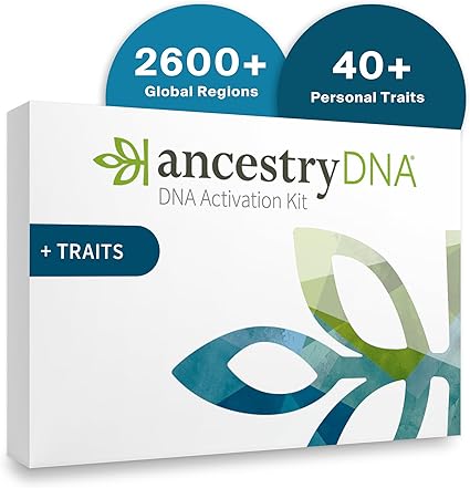 AncestryDNA + Traits: Genetic Ethnicity + Traits Test, AncestryDNA ...