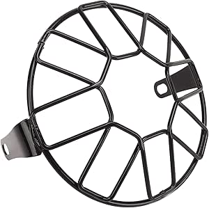 Amazon.com: Motorcycle Headlight Guard Grill Headlight Mesh Grill Cover ...