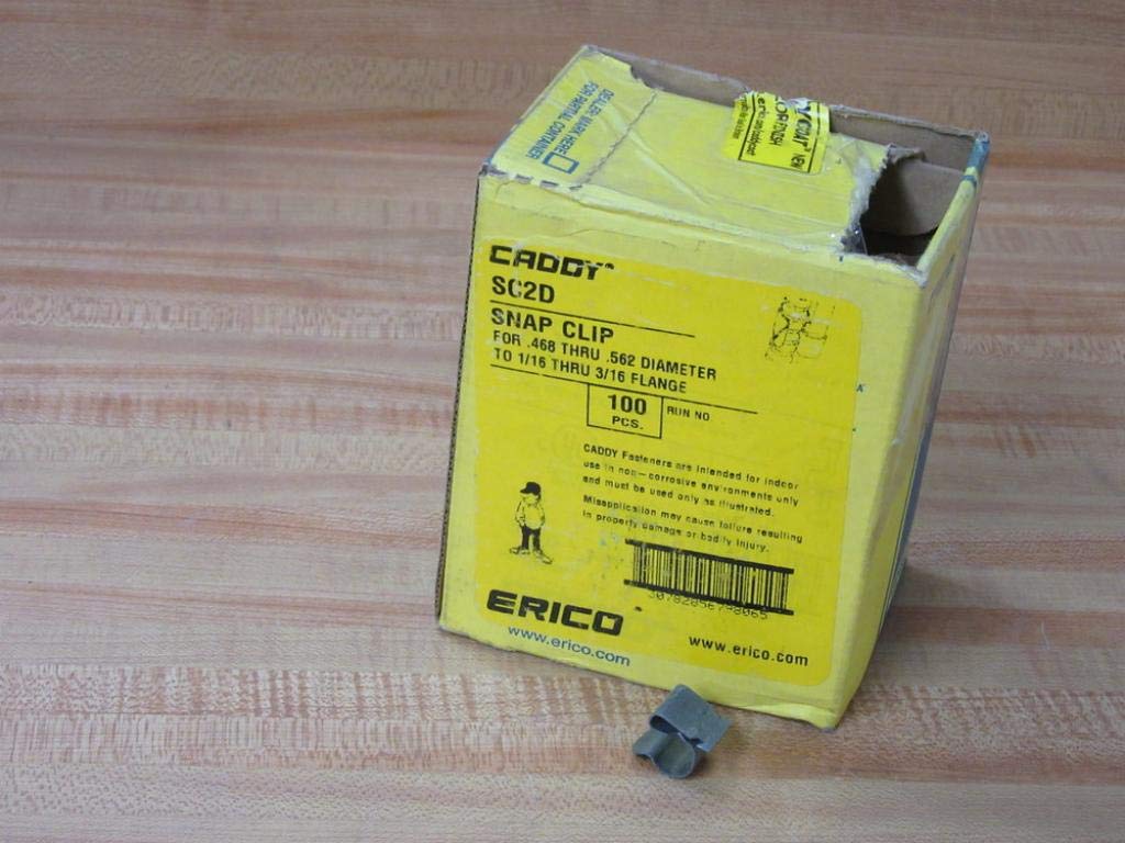 Amazon.com: CADDY SC2D SNAP CLIP,CABLE MC/AC TO 1 (PACK OF 100 ...