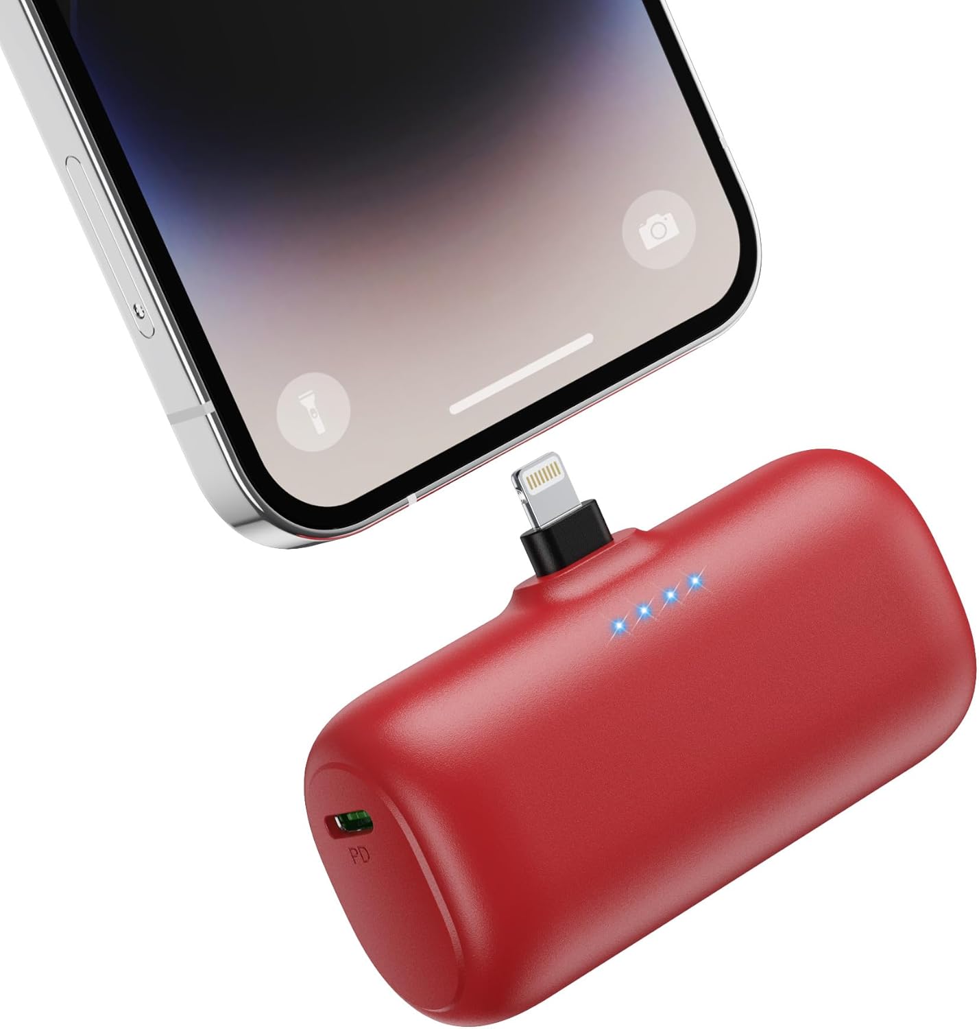 Amazon.com: AONIMI Small Portable Charger for iPhone 5200mAh,Compact PD ...