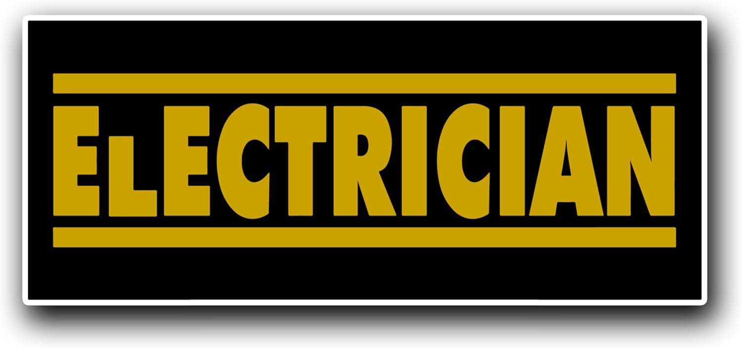 Amazon.com - Biznet- I am an Electrician Sticker Decal Bumper Sticker ...