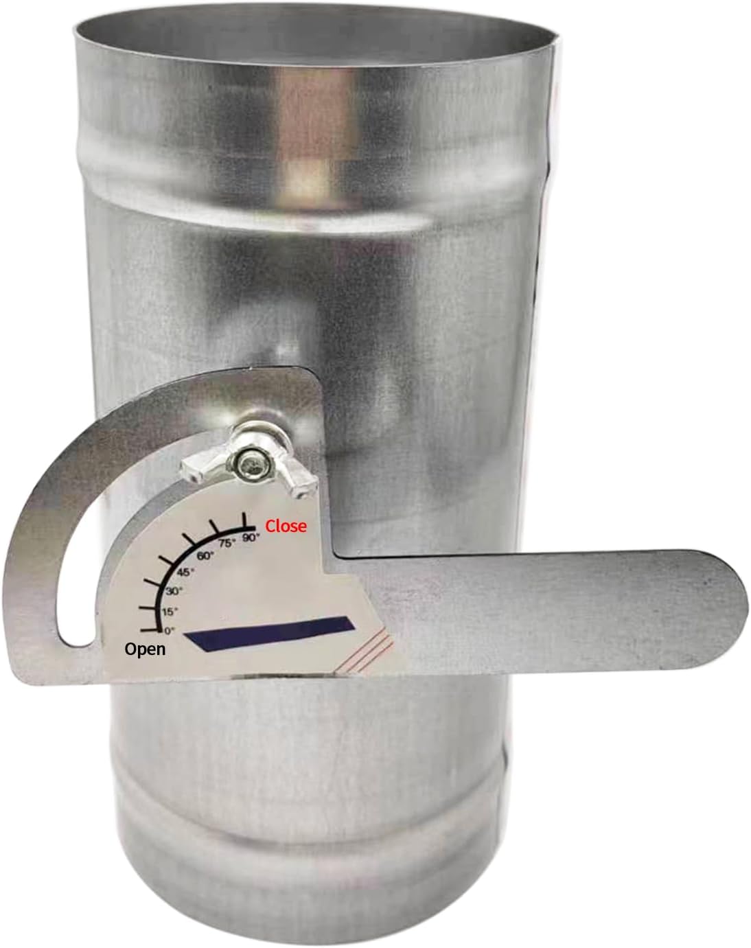 4 HVAC Duct Manual Volume Damper Air Volume Flow Rate Damper Duct ...
