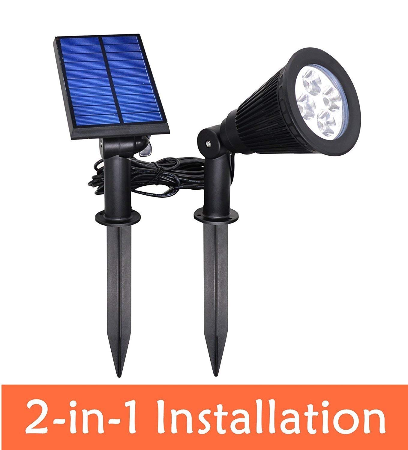Buy YINGHAO Solar Spot Lights Outdoor Waterproof, Solar Tree Spotlights ...