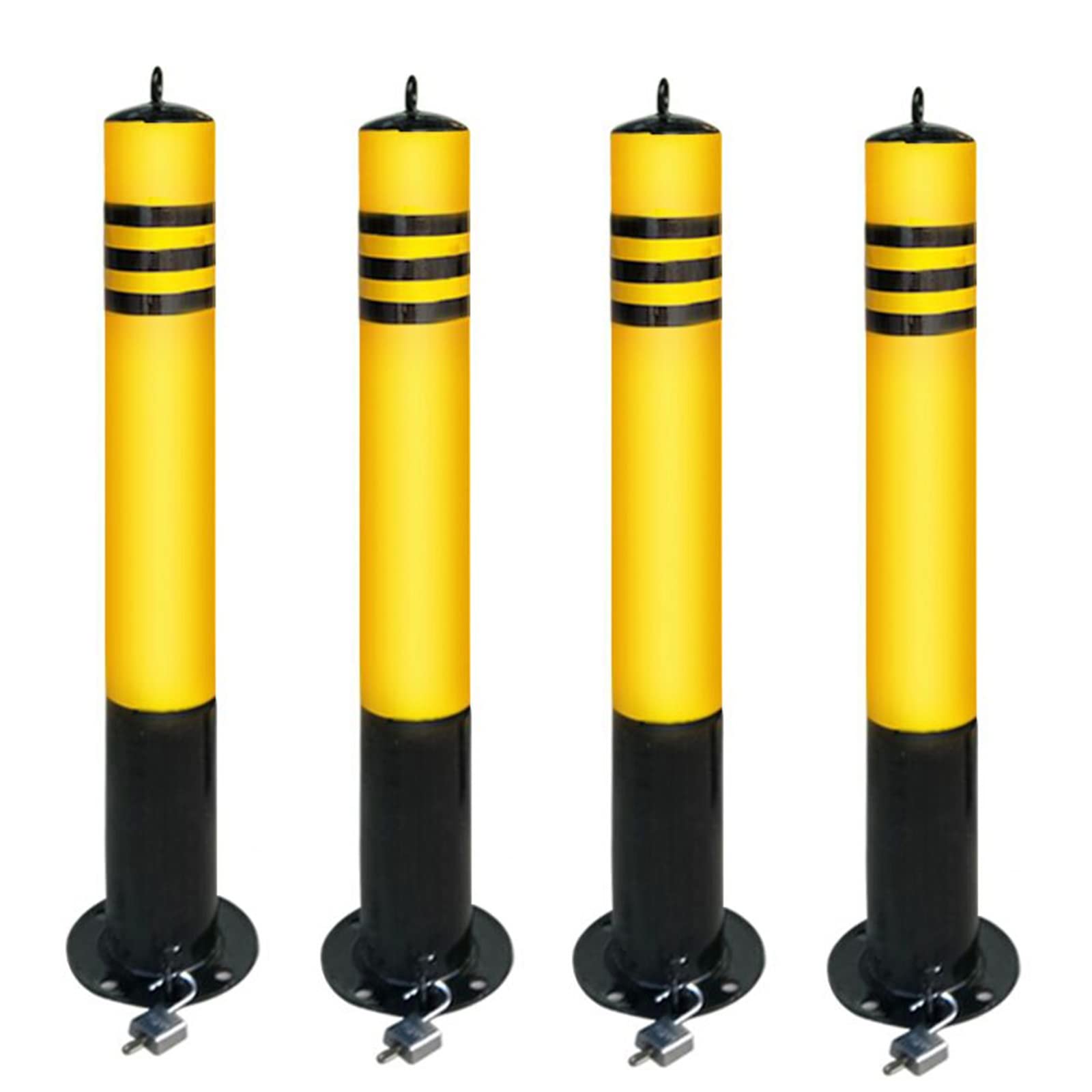 Amazon.com: ZAQI Locking Delineator Post Cones for Parking Lot ...