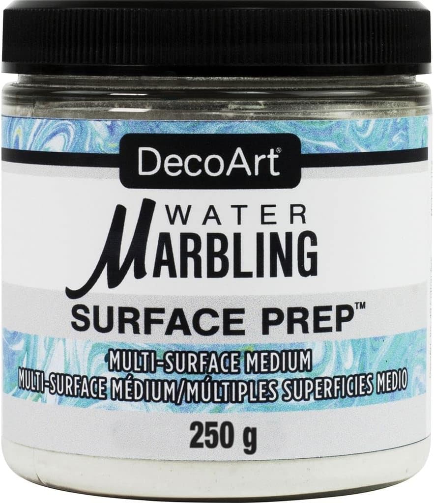Amazon.com: DecoArt Water MARBLING PREP, Multi : Arts, Crafts & Sewing