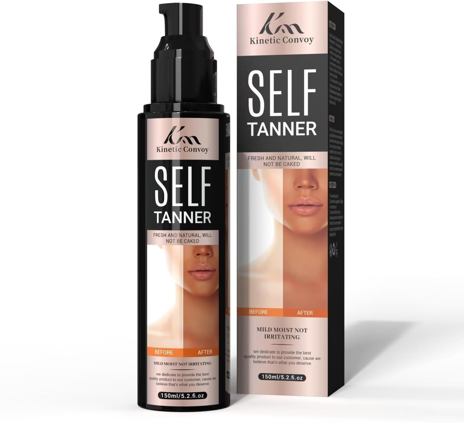 Amazon.com: Kinetic Convoy Self Tanner Kit | Sunless Tanner, Fast Self ...