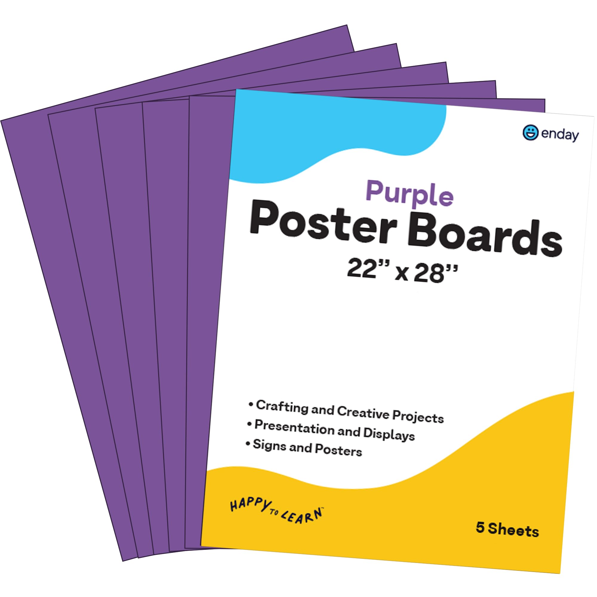 Snapklik.com : Emraw Poster Board Lightweight Craft Backing Boards For ...