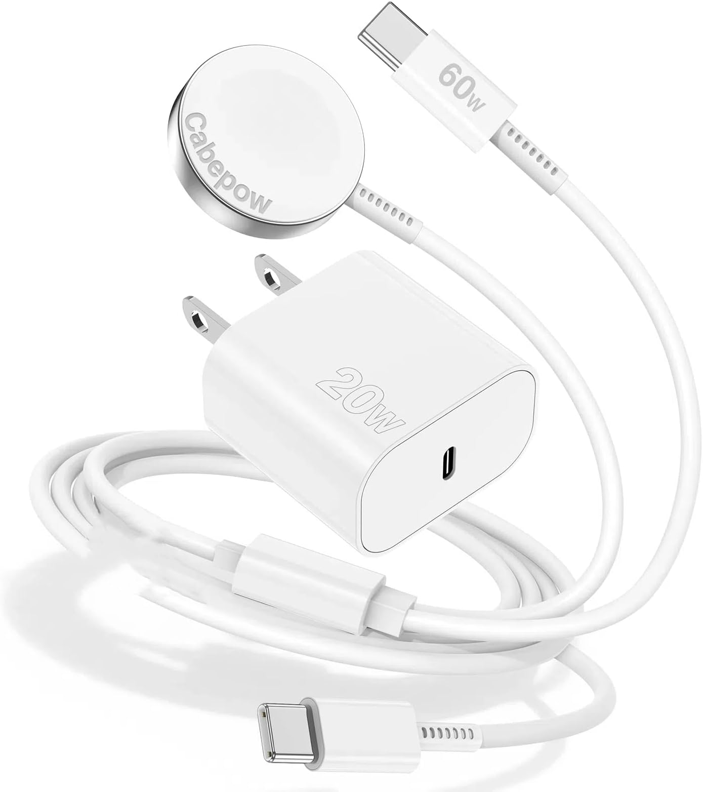 Amazon.com: TOPADRE for Apple Watch Charger with 20W Fast Charging ...