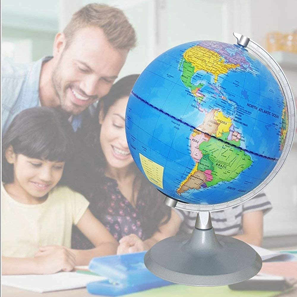 Buy CamKing Illuminated World Globe, Constellation Globe with Detailed ...