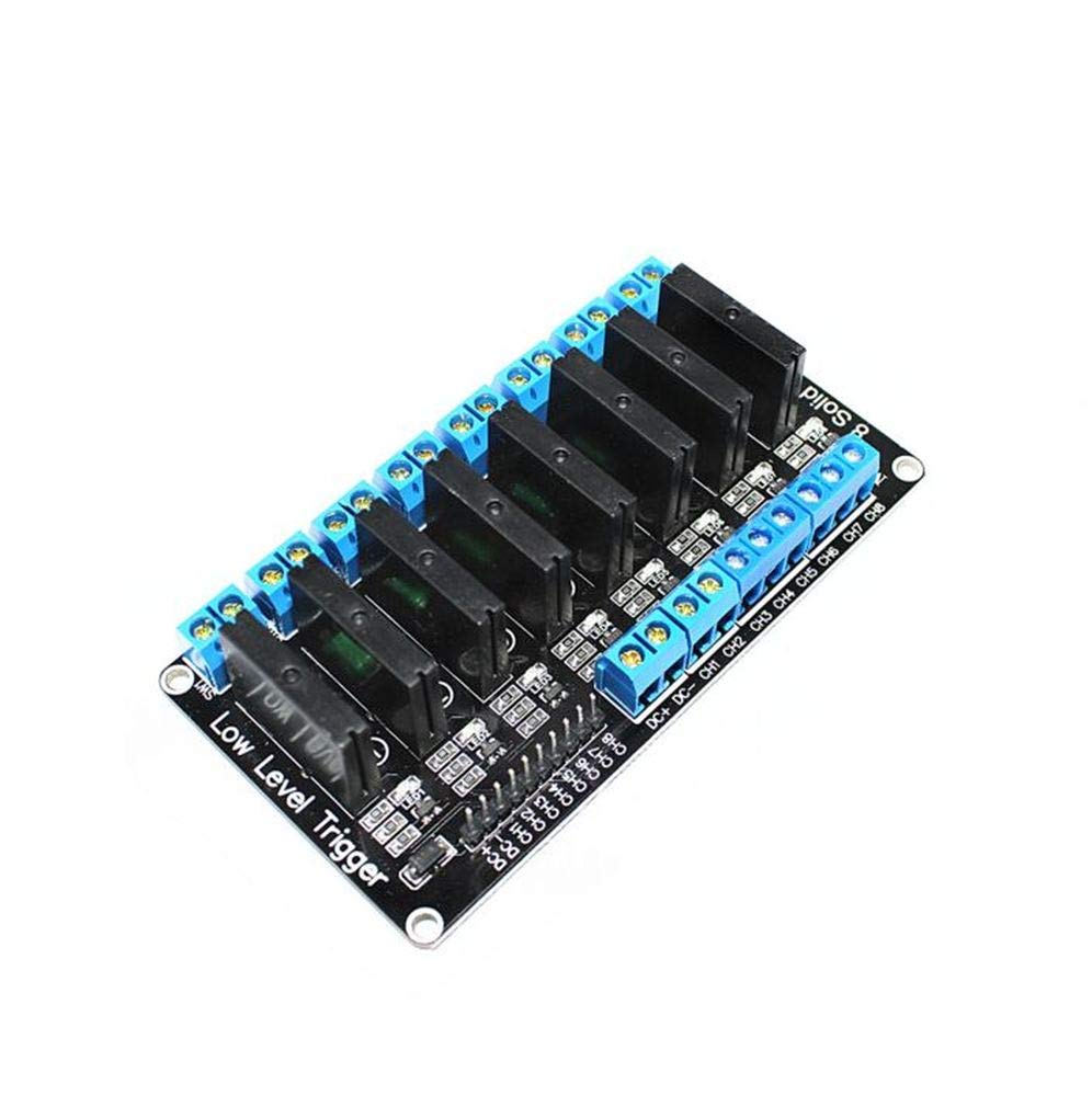 5pcs/lot 8 Channel 5V DC Relay Module Solid State Relay Module Low ...