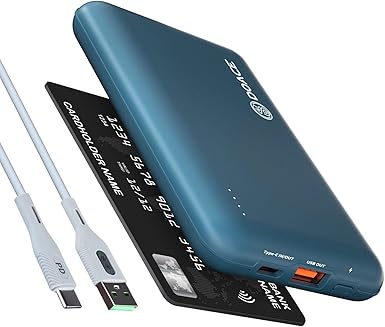 Amazon.com: DOACE 10000mAh Power Bank Rechargeable, 12V/ 9V/ 5V Battery ...
