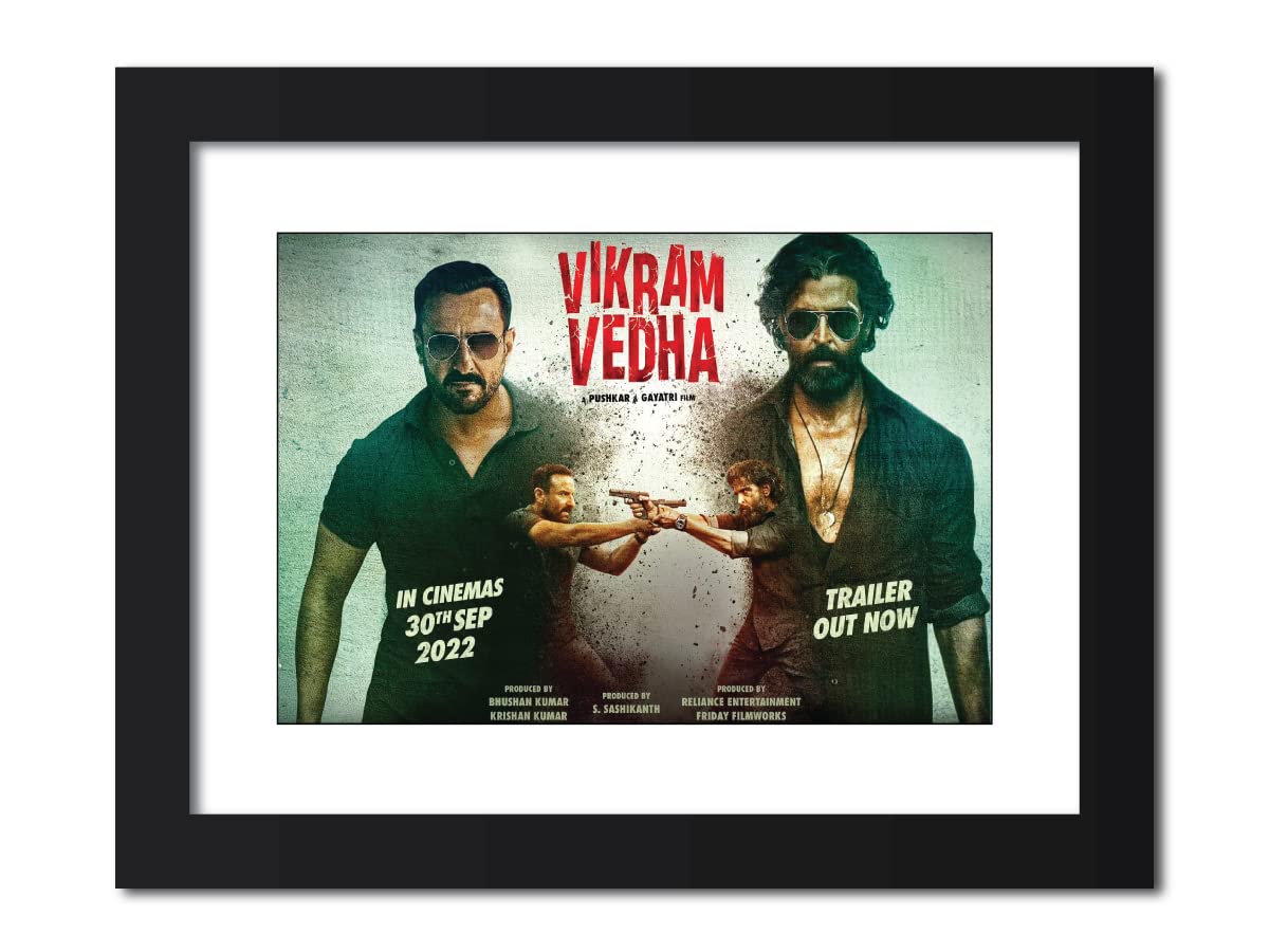 inspire TA Vikram Vedha Painting By Pushkar Gayatri Bollywood Film ...