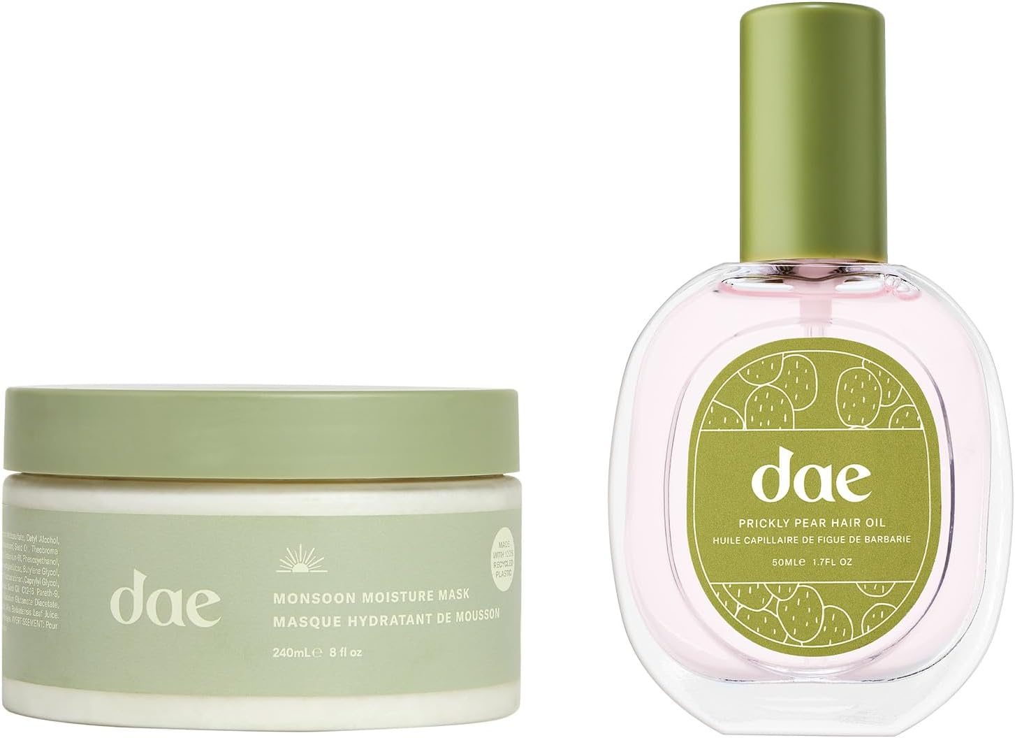 Amazon.com: DAE Prickly Pear Hair Oil & Monsoon Moisture Mask : Beauty ...