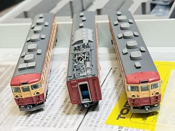 Amazon.co.jp: TOMIX 98379 455 Series 475 Series JNR Express Color Basic ...