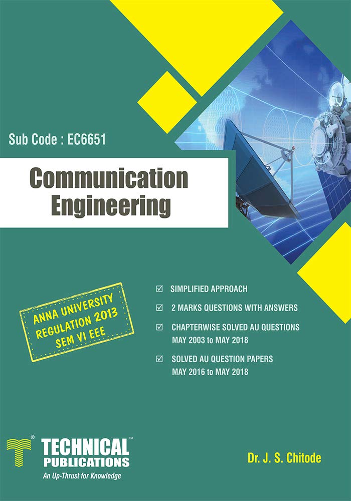 Communication Engineering eBook : Dr. J. S. Chitode: Amazon.in: Kindle ...