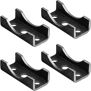 Amazon.com: GBGS 4 Pcs Trailer Axle Spring Perch Seat for OD 3" Round ...