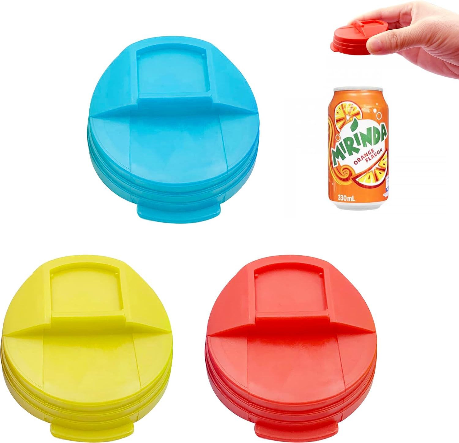 Amazon.com: Qgond 3PCS,Airtight Can Covers for Soda & Beer – Universal ...