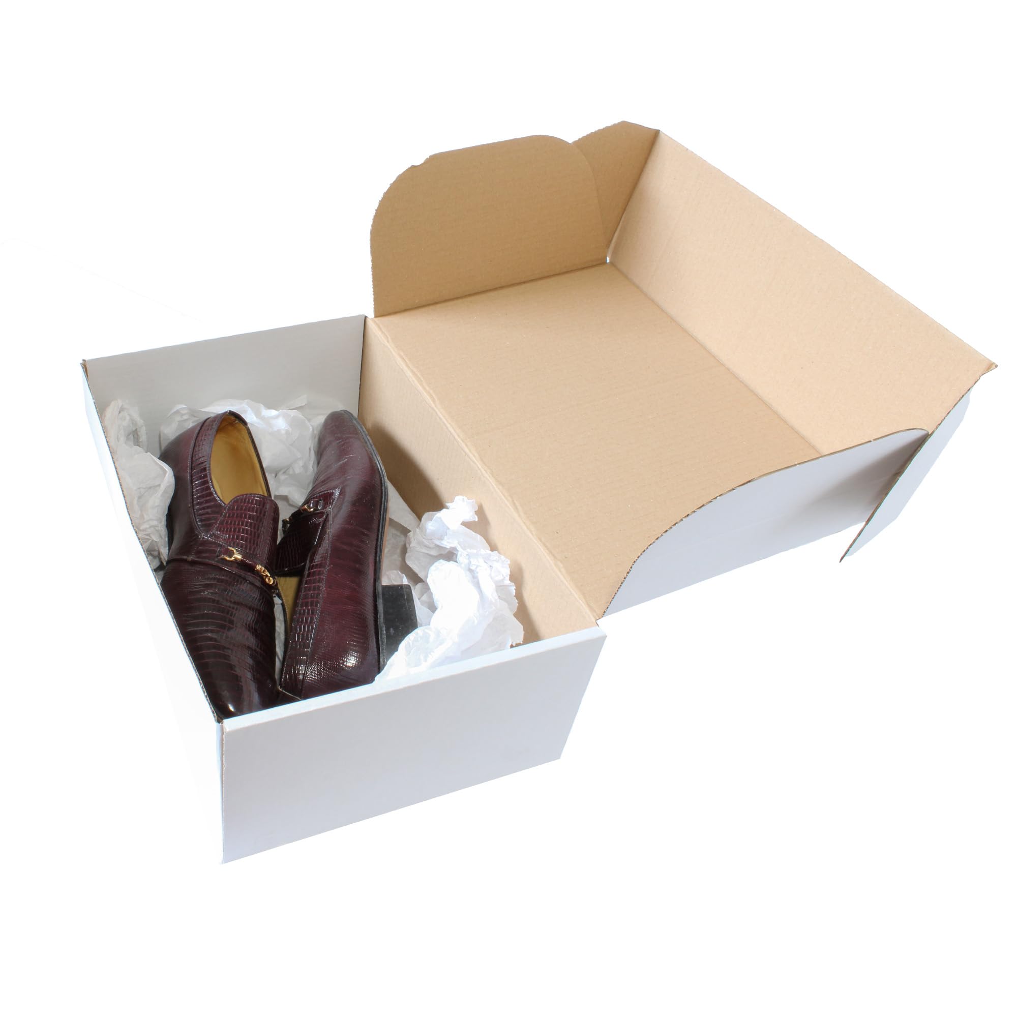 Cardboard Shoeboxes Shipping & Storage Shoe Box, 350 x 230 x 130mm ...