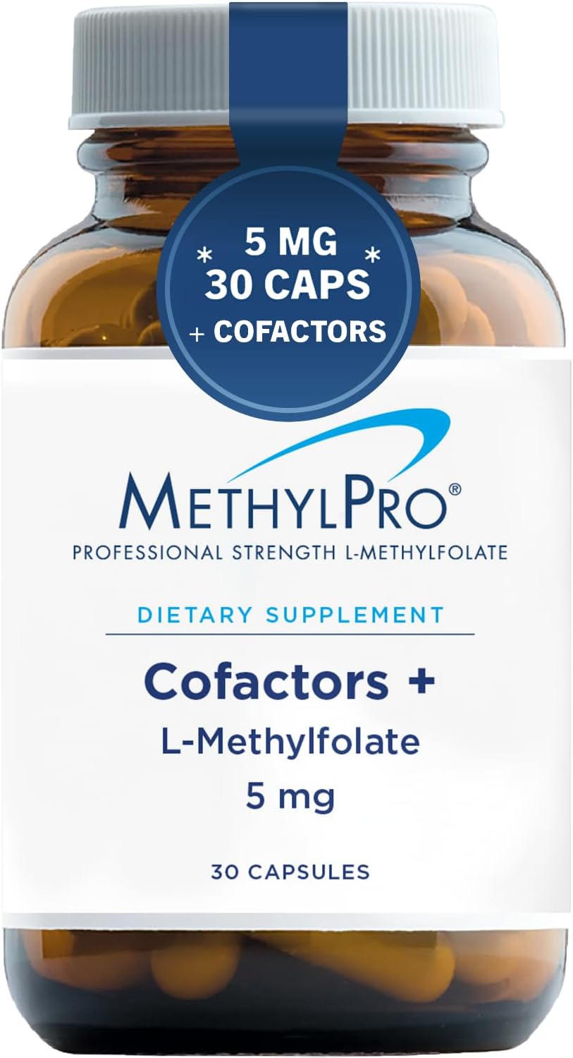 Amazon.com: MethylPro 5mg L Methylfolate - P(30 Capsules) : Health ...