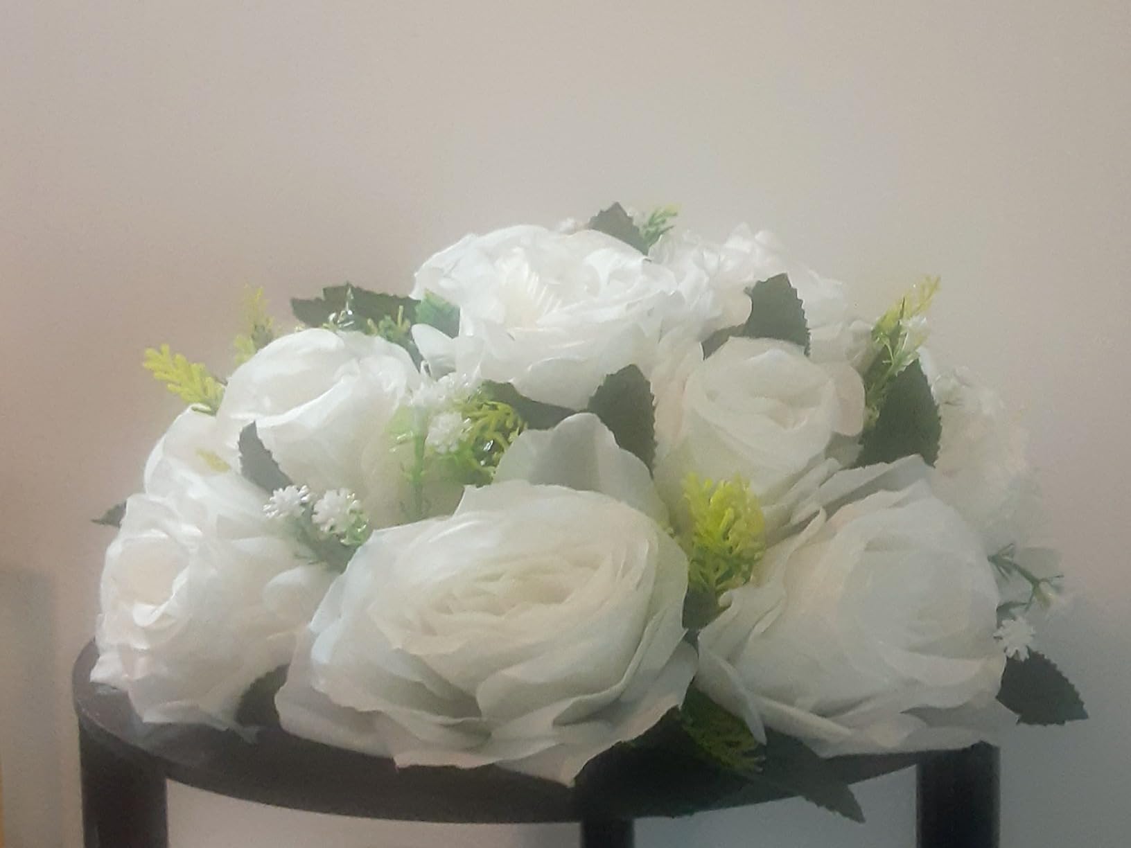 Amazon.com: SHACOS Artificial Flower Balls for Centerpieces 2 Pcs 10 ...