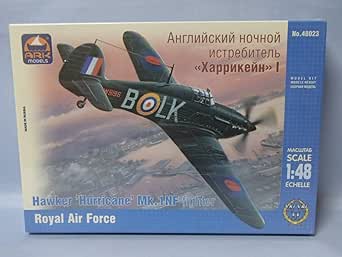 Amazon.co.jp: ark model 1/48 Hawker Hurricane Mk.I NF (AK48023) : Hobbies