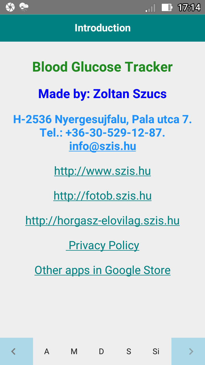 Blood Glucose Tracker - App on Amazon Appstore