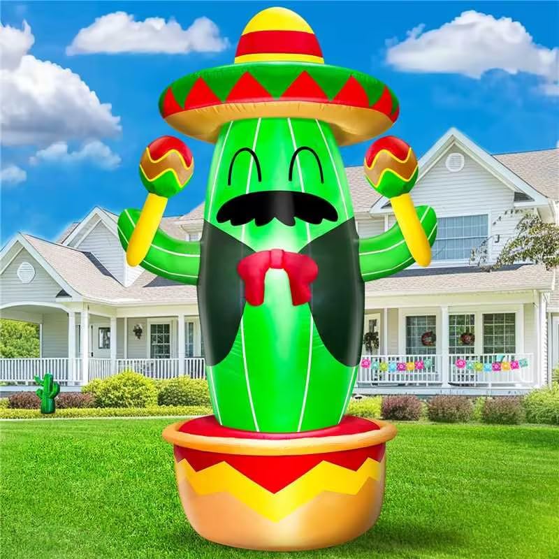 TURNMEON 6 FT Cinco De Mayo Inflatables Outdoor Decorations Blow Up ...