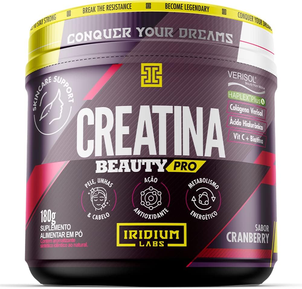 Creatina Beauty Pro 180g - Colágeno Verisol® + Ácido Hialurônico Haplex Plus® | Amazon.com.br