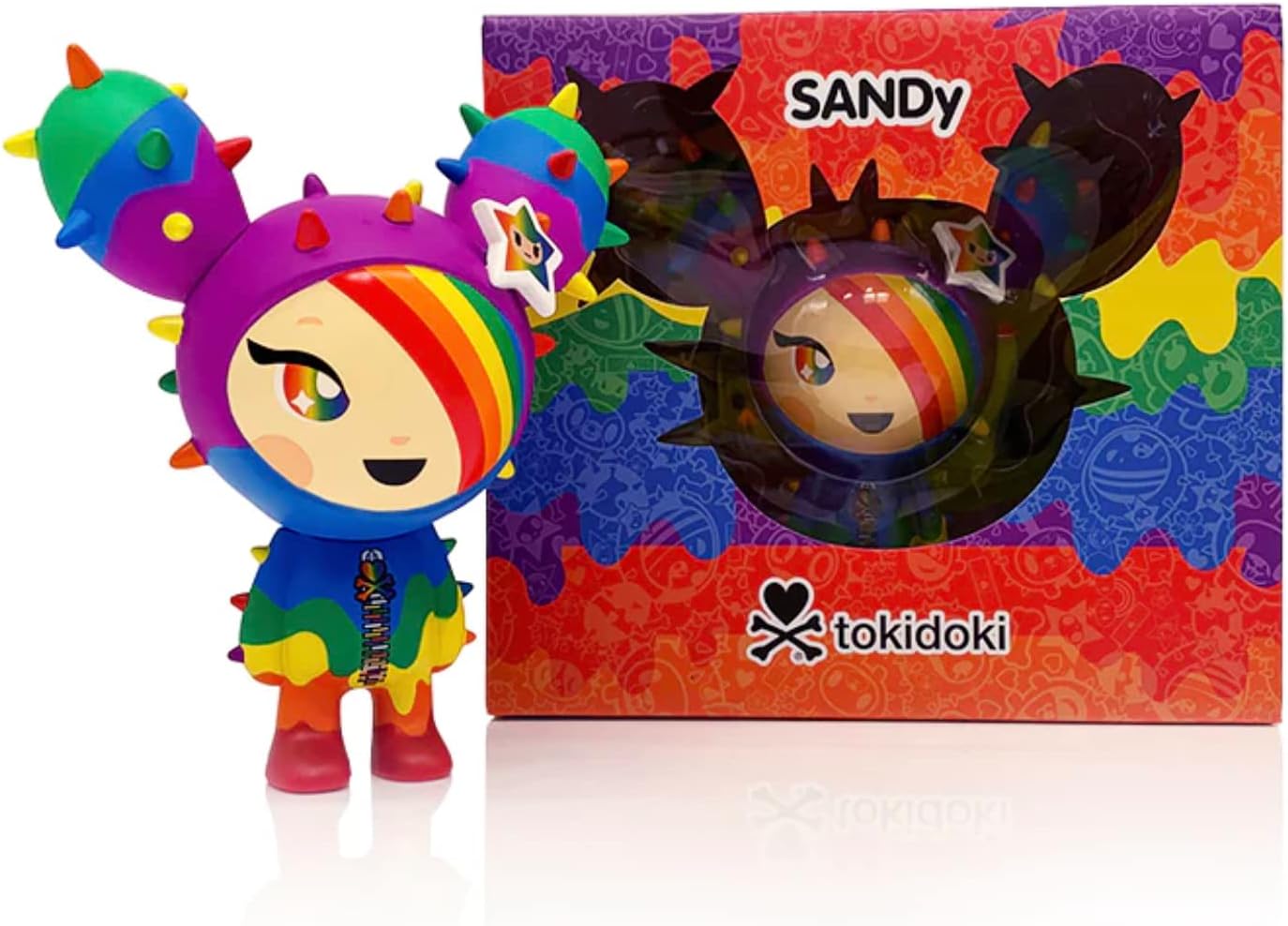 Amazon.com: Tokidoki Sandy Pride 6-inch Vinyl Figure : Toys & Games
