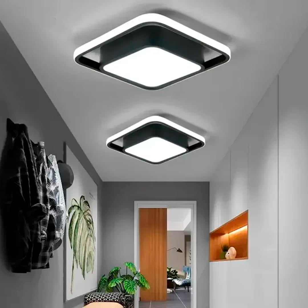 Luminária de Teto Plafon Sobrepor em Led Torvy para Quarto Sala ...