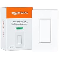 Amazon Basics Single Pole Smart Switch Works with Alexa