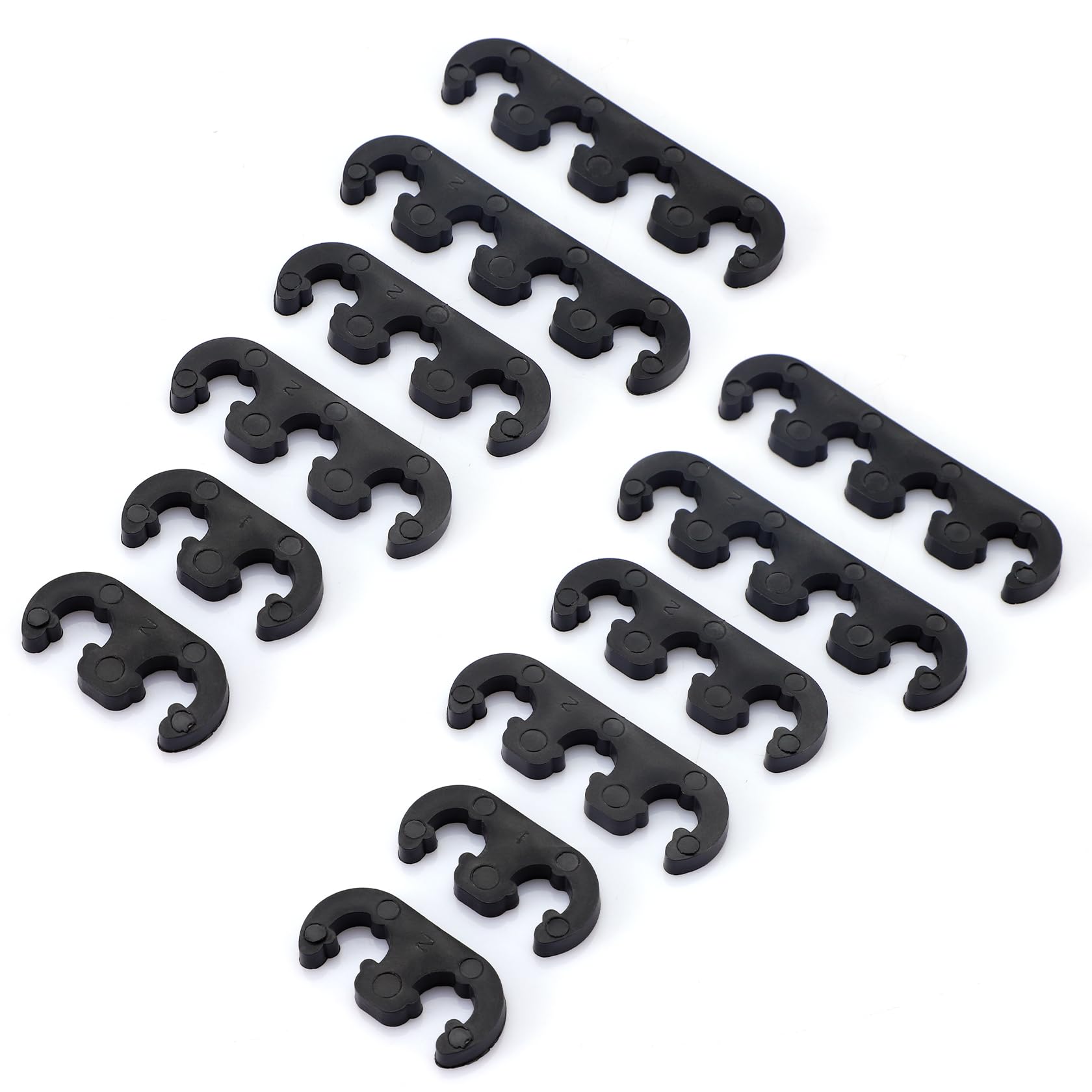 Amazon.com: B4B BANG 4 BUCK 12 Pcs Spark Plug Wires Separator Divider ...