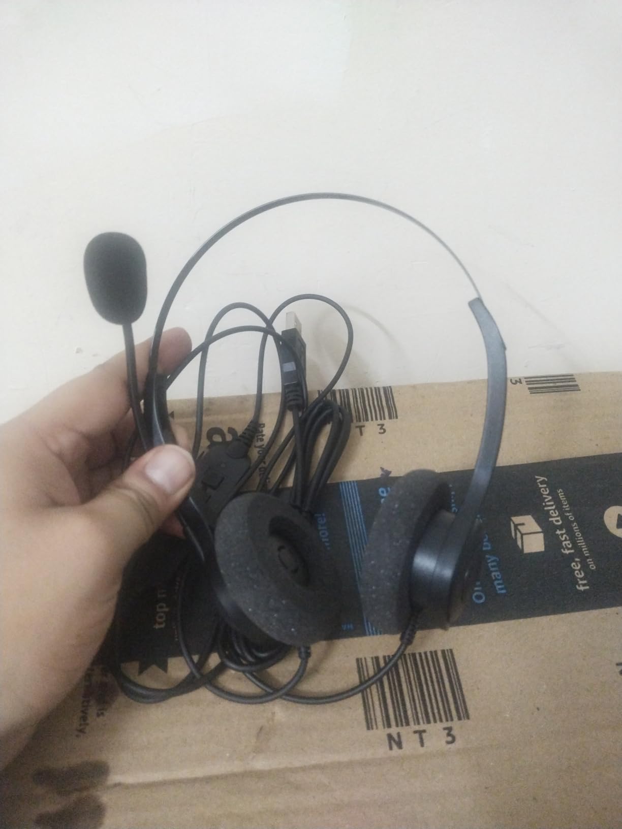 Voixtone USB Headset VT11 Brand, Noise Cancellation Mic, Inlune Mute ...