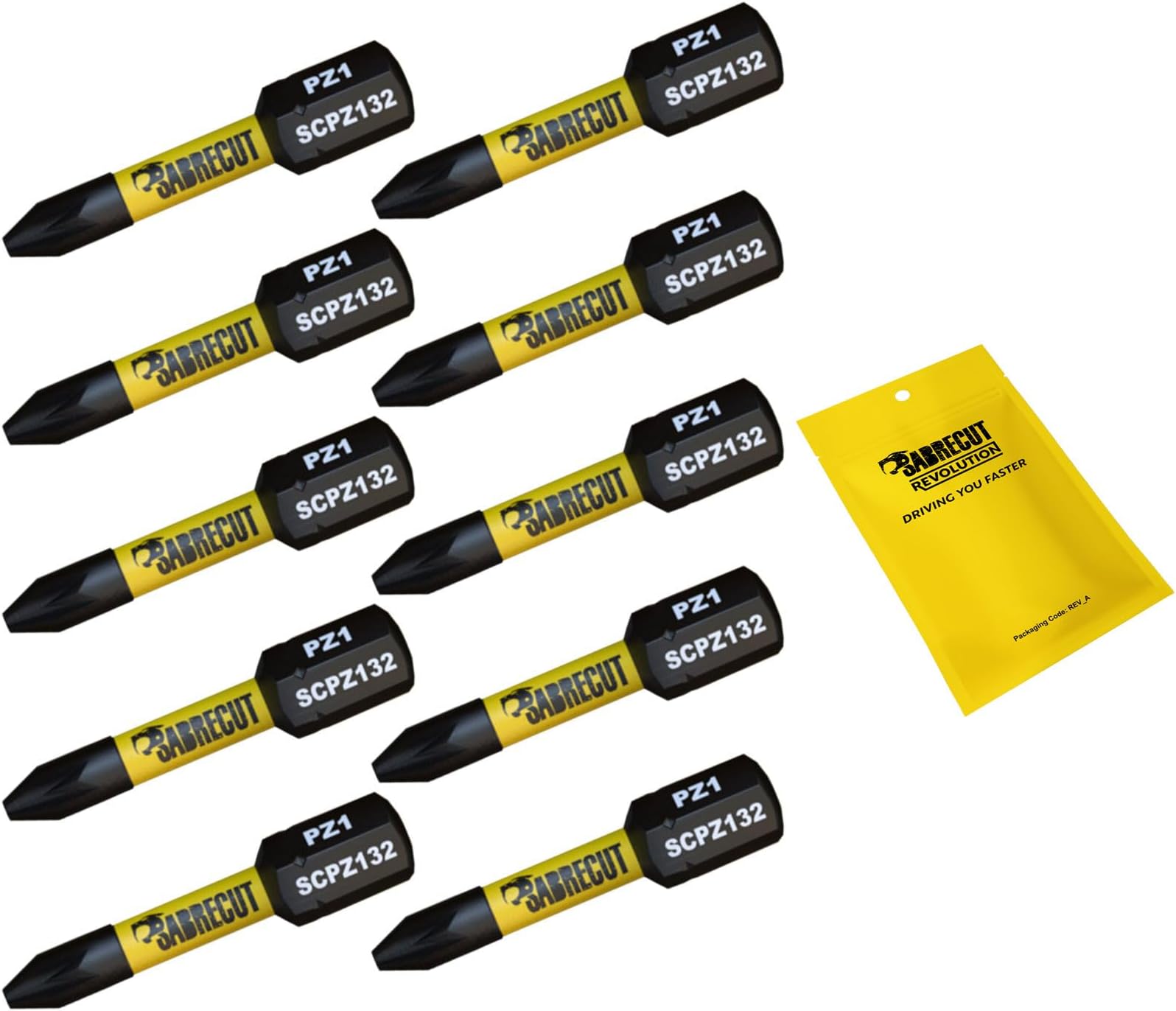 Wera 05072403001 Pozidriv Extra-Tough Bits 855/1 Z PZ1 x 25 mm, Pack of ...