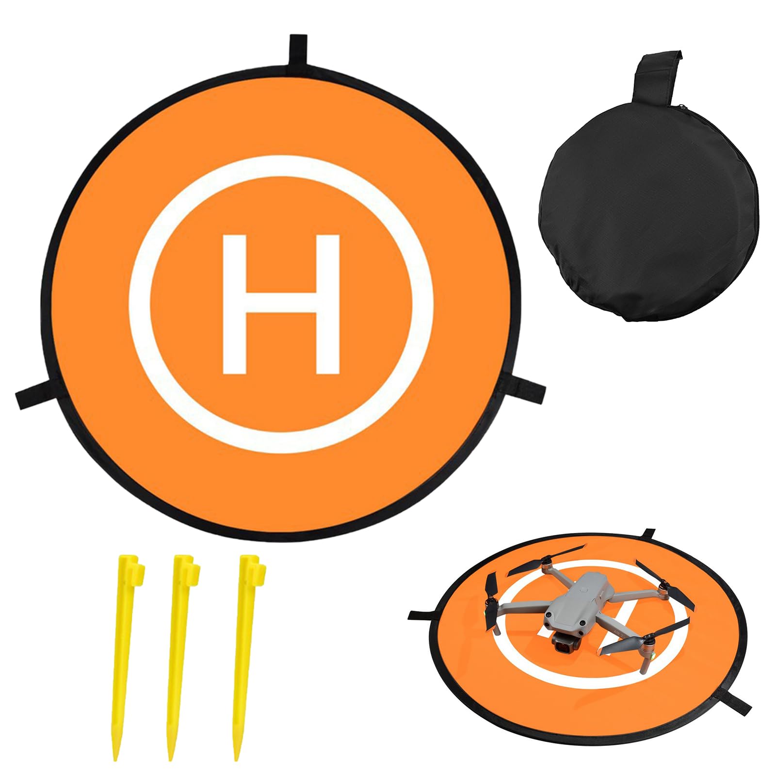 Drone Landing Mat, Portable Drone Landing Pad, Foldable Helicopter ...