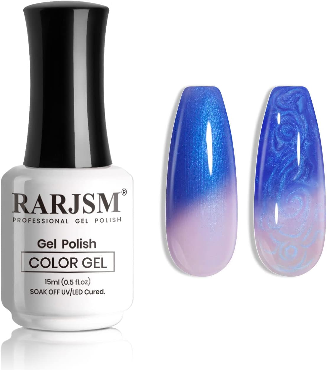 Amazon.com: RARJSM Pearl Gel Nail Polish Mood Temperature Color ...