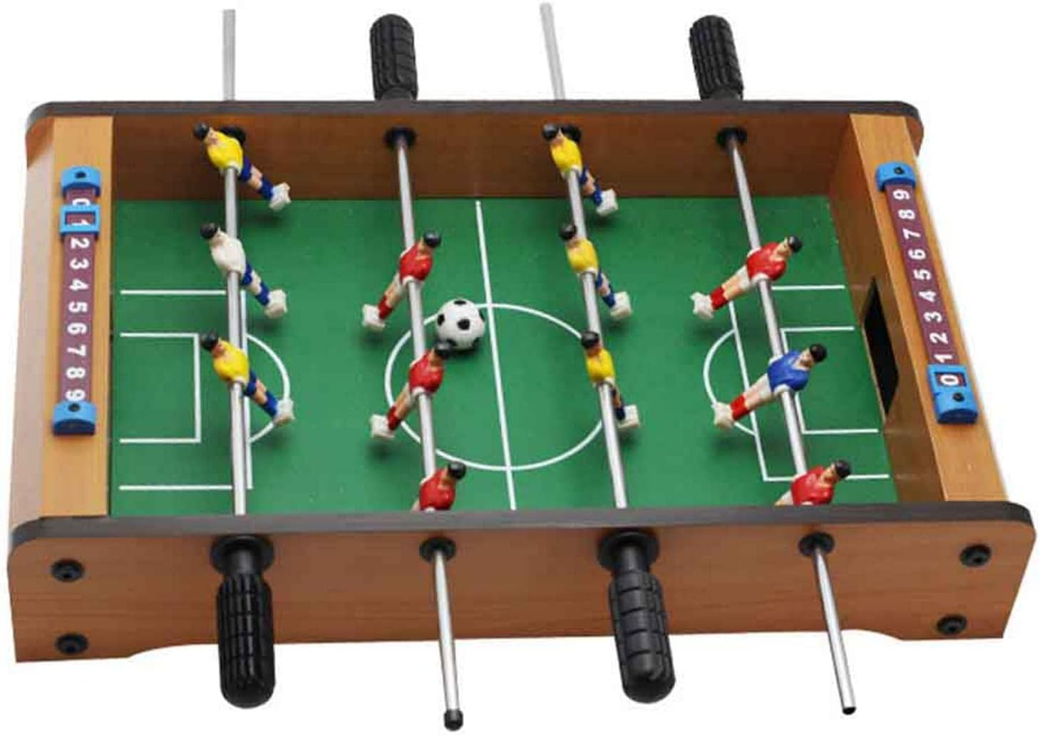 Foosball Table, 13.5'' Soccer Table Top Game, Mini Football Table ...