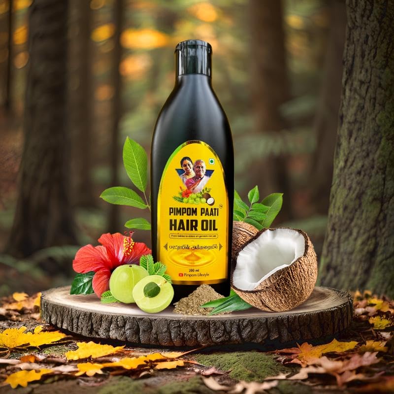 Buy PIMPOM PAATI HAIR OIL | Handmade Hair Oil For Men, Women & Kids ...