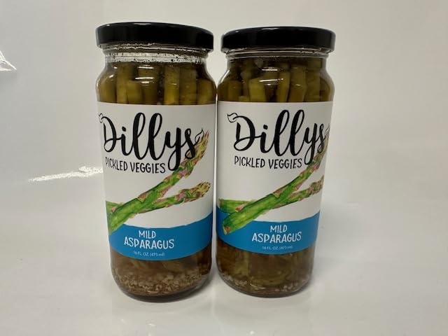 Amazon.com : Dillys 2 pack Pickled Mild Asparagus : Everything Else