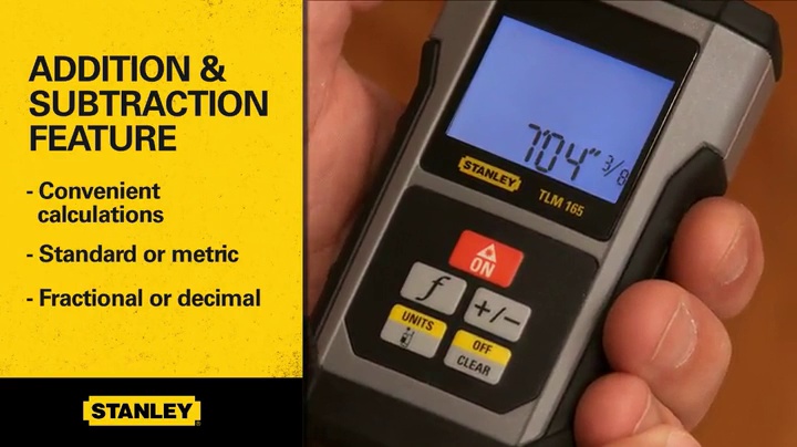 Watch Stanley STHT77138X Laser Distance Measurer TLM99 on Amazon Live