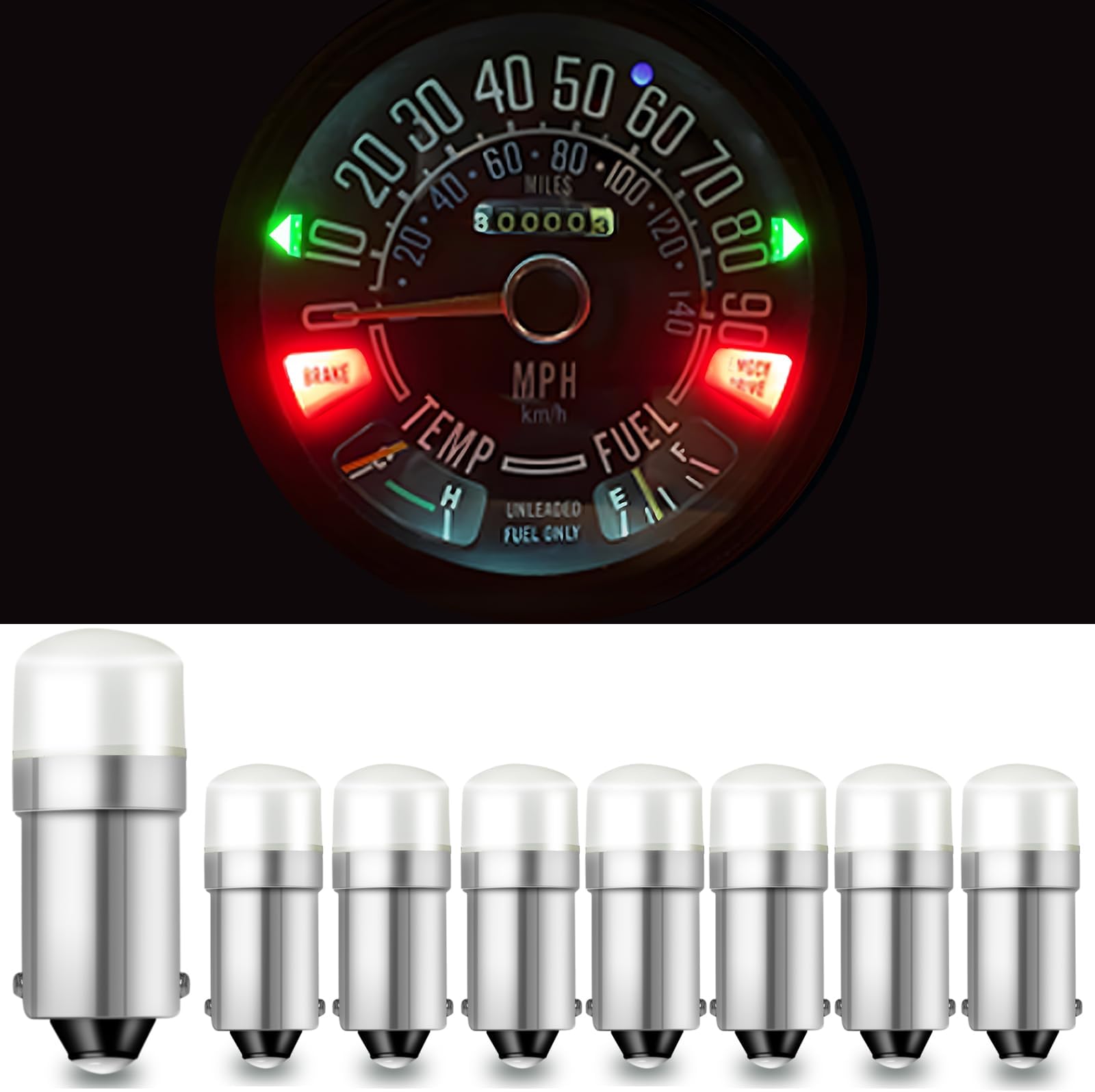Amazon.com: Speedometer Cluster Led Bulb Instrument Panel Light ...