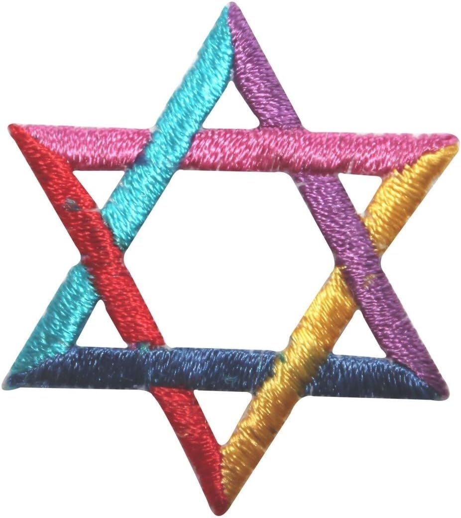 Amazon.com: ID 8270 Chai Hebrew Symbol Patch Jewish Living Embroidered ...