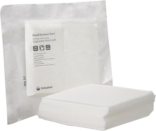 Amazon.com: Bedside-Care EasiCleanse Bath Wipe or Washcloth 7-9/10 x 7 ...