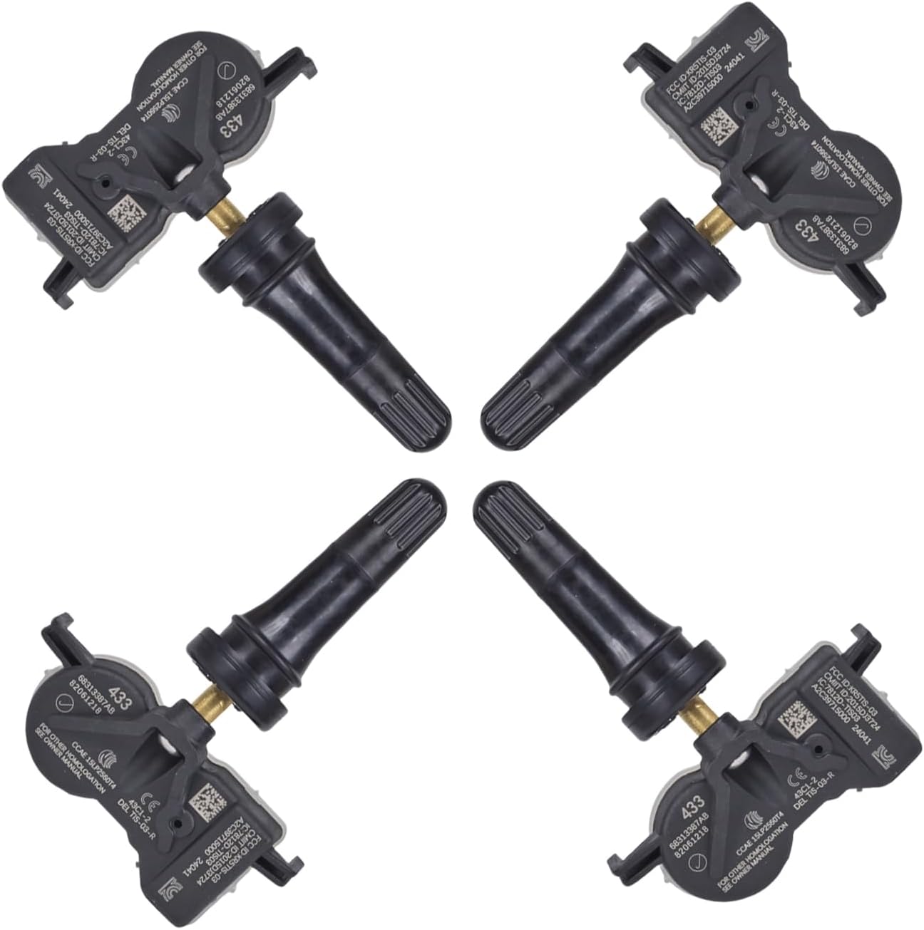 Amazon.com: 433MHz TPMS Sensor, Tire Pressure Monitoring System Sensor ...