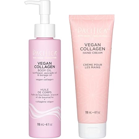 Amazon.com : Pacifica Vegan Collagen Body Oil - Moisturizing, Hydrating ...