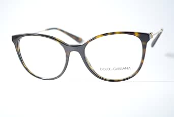 Amazon.com: Dolce & Gabbana Eyeglasses DG 3363 502 Havana : Clothing ...